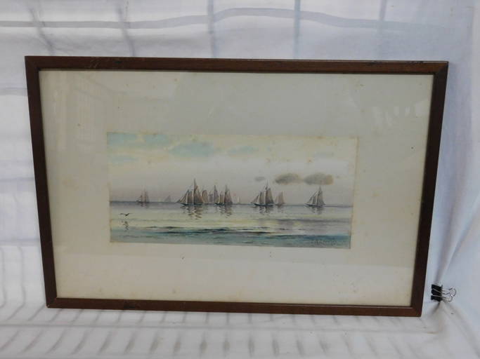 Charles Russell Loomis, Boat Scene