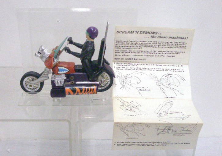 Hasbro Screamin Demons Motorcycle With Rider