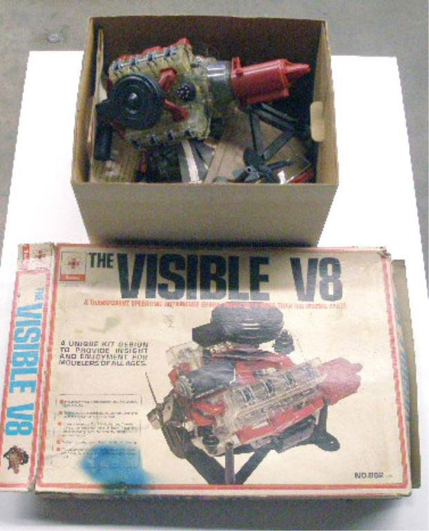 353: 1960's Renwal Visible V8 Model Kits