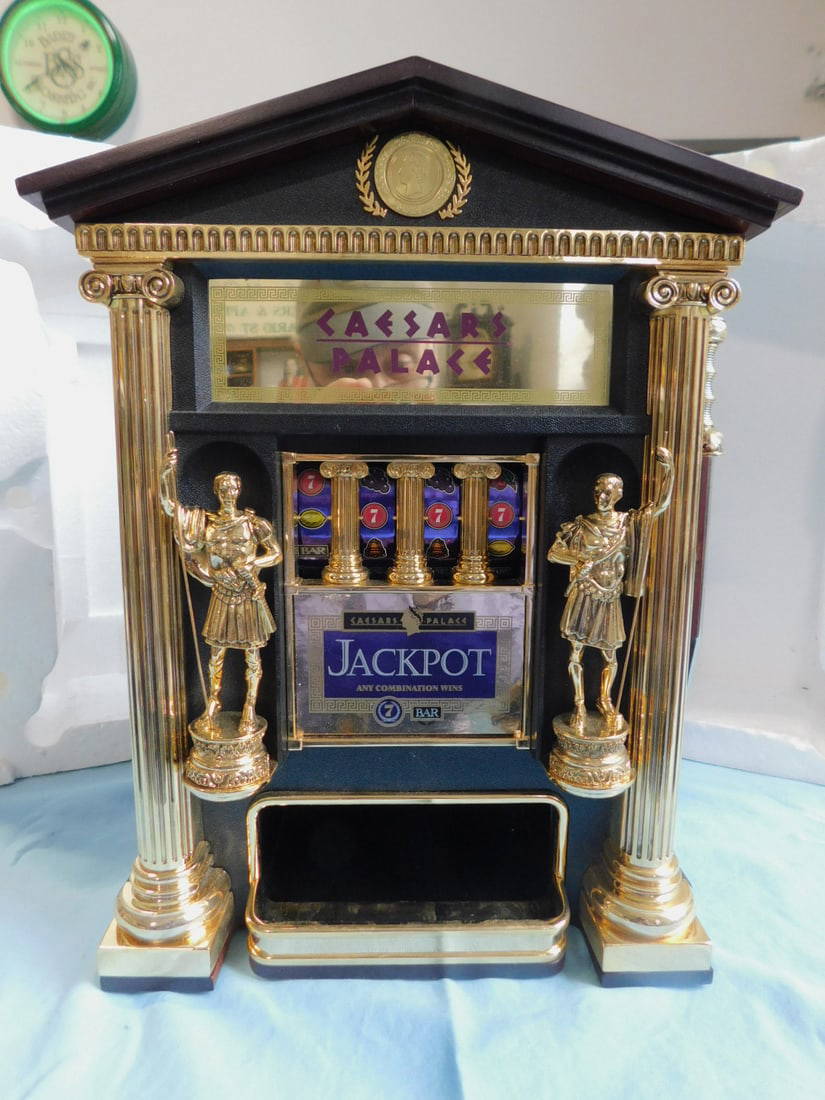Caesars Palace Slot Machine Bank Auction