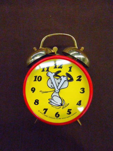 1970 Snoopy Alarm Clock