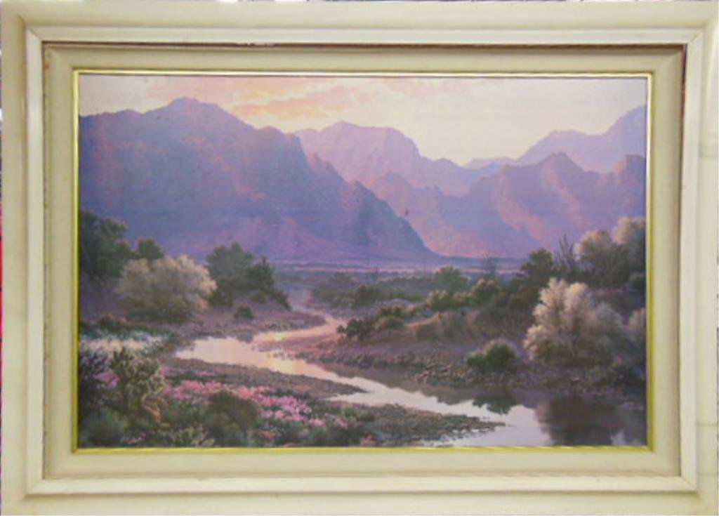 Beverly Carrick, o/c, Colorado Landscape