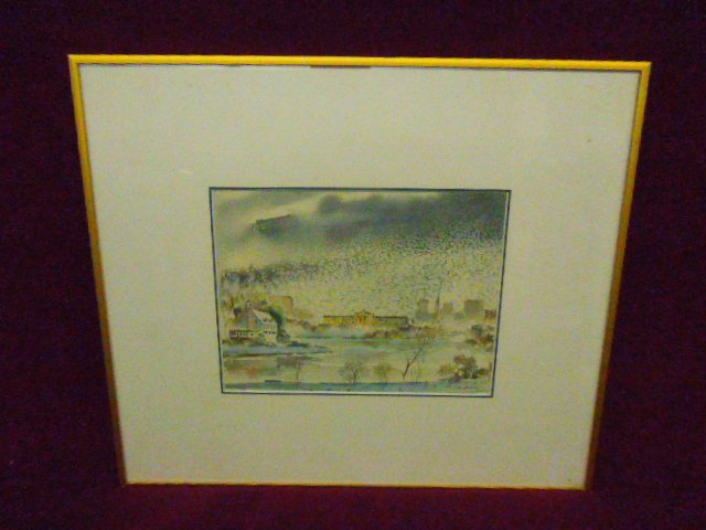 Howard Watson, w/c, "Wintertime"