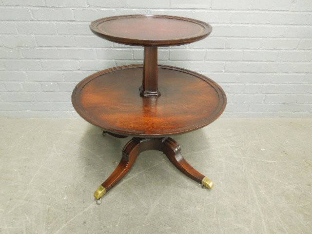 Duncan Phyfe Style 2 Tier Table