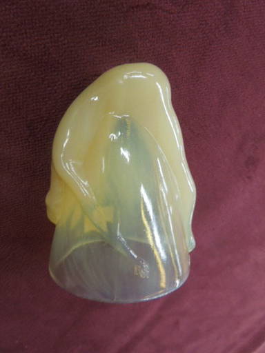 1930's Mckee Glass Bottoms Up Shot Glass