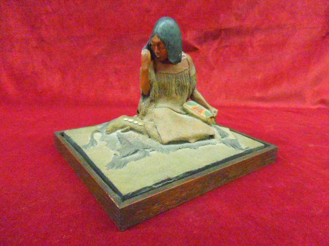 Bork Pottery Sculpture "Rare Leisure"