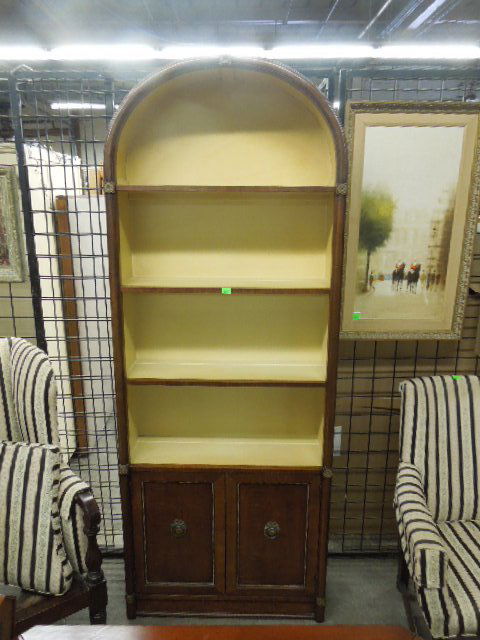 Henredon Arched Top Bookcase