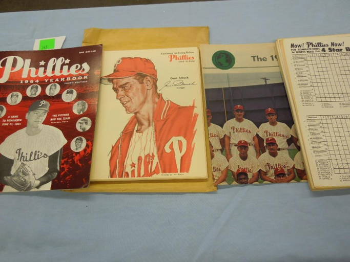 1964 Phila Phillies Items