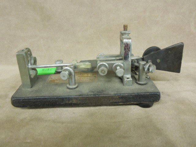 Vintage Vibroplex Morse Code Telegraph Key