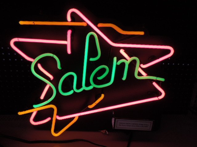 Salem Cigarettes Neon Sign
