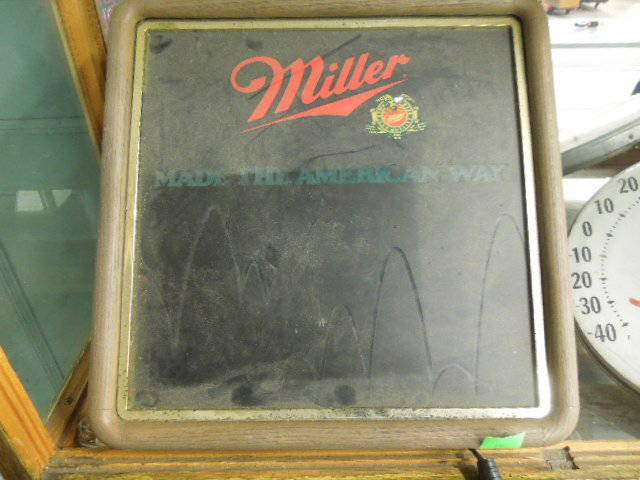 Miller Motion Beer Sign