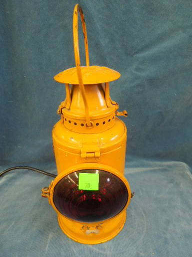 P.r.r.single Lens Railroad Signal Lantern