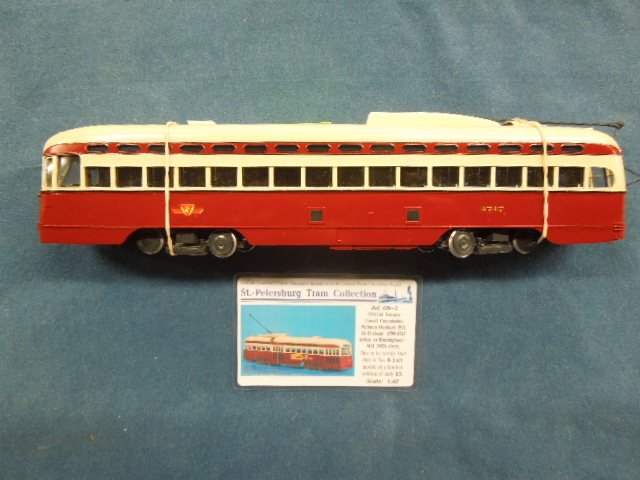 St. Petersburg O scale Trolley car model, O scale