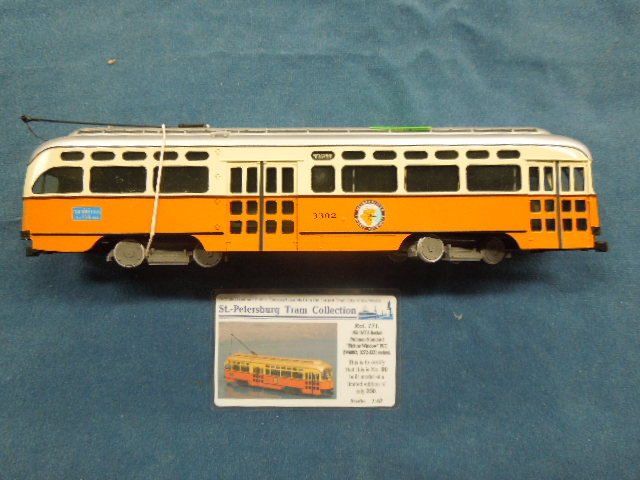 St. Petersburg O scale Trolley car model, O scale - Feb 01, 2015 | B.S ...