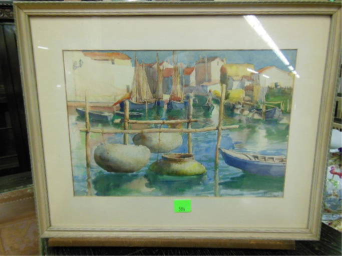 J.h. Sharp, W/c, "chioggia"