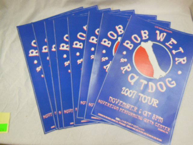 Bob Weir & Ratdog Concert Posters