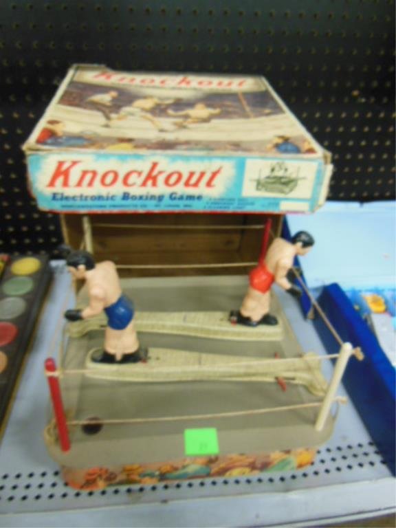 Vintage Knockout electronic boxing game - Mar 20, 2016 | B.S. Slosberg ...