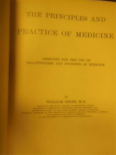 The Principle And Practice Of Medicine