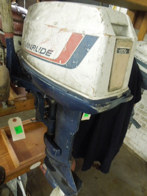 Evinrude Outboard Tiller Boat Engine