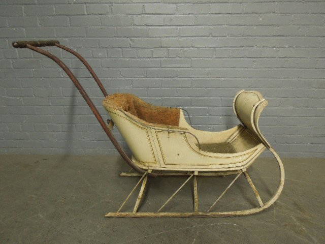 19th C. Child's Open Push Sleigh - Jul 27, 2016 | B.S. Slosberg, Inc ...