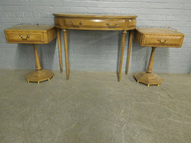 Regency Style Console & End Table Set