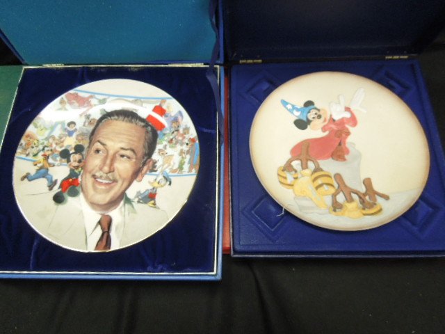 4 Disney Collectors Plates