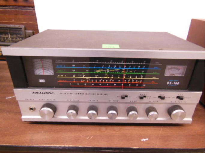 Vintage Realistic Receiver Dx 160