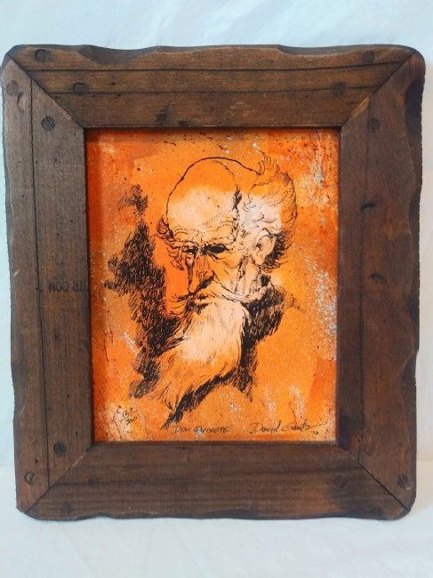 David Gantz "Don Quioxte" Slik Screen Serigraph Canvas - Apr 17, 2021 ...