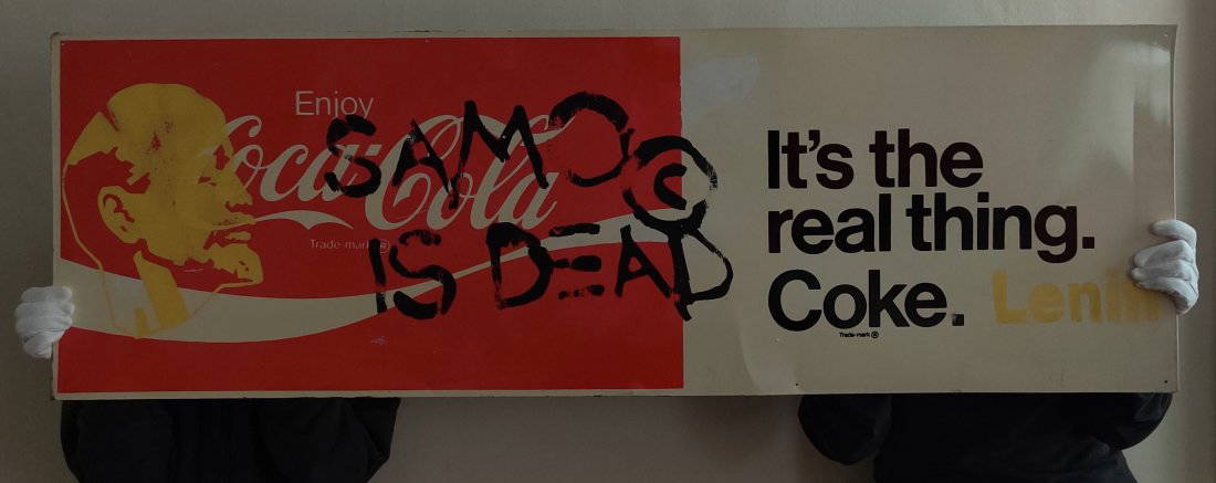 SAMO IS DEAD (J.M. Basquiat) (#0038) on Dec 29, 2021 | Dumus Inc. in NY