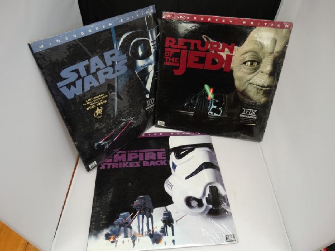 Star Wars Trilogy Laser Disc Set