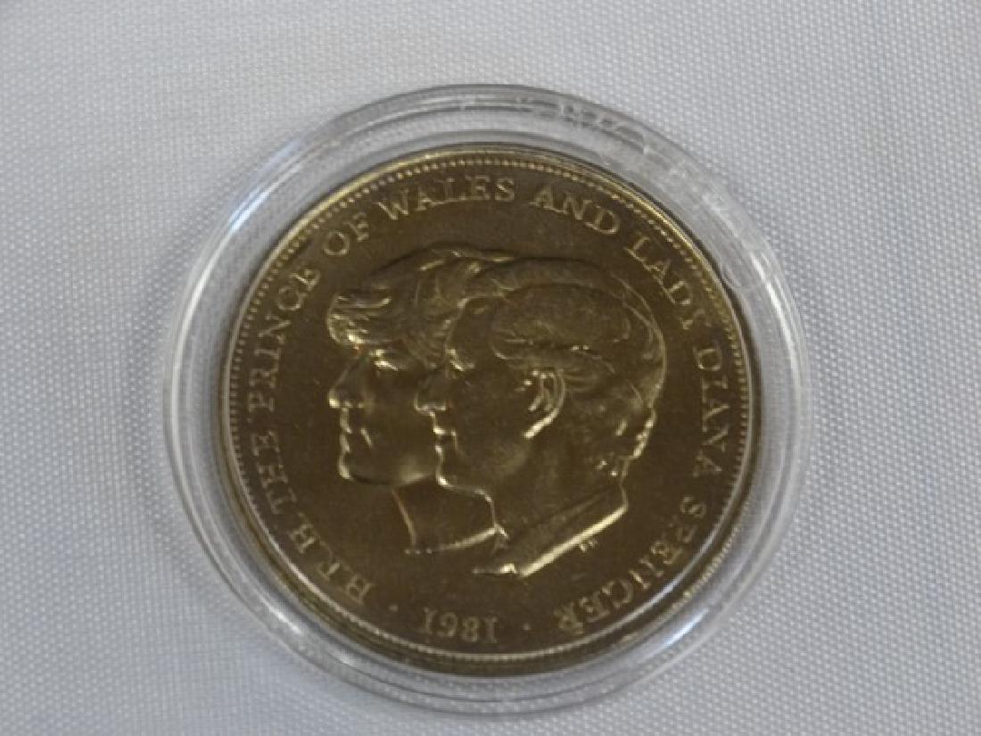 1981 Royal Wedding Commemorative Coin