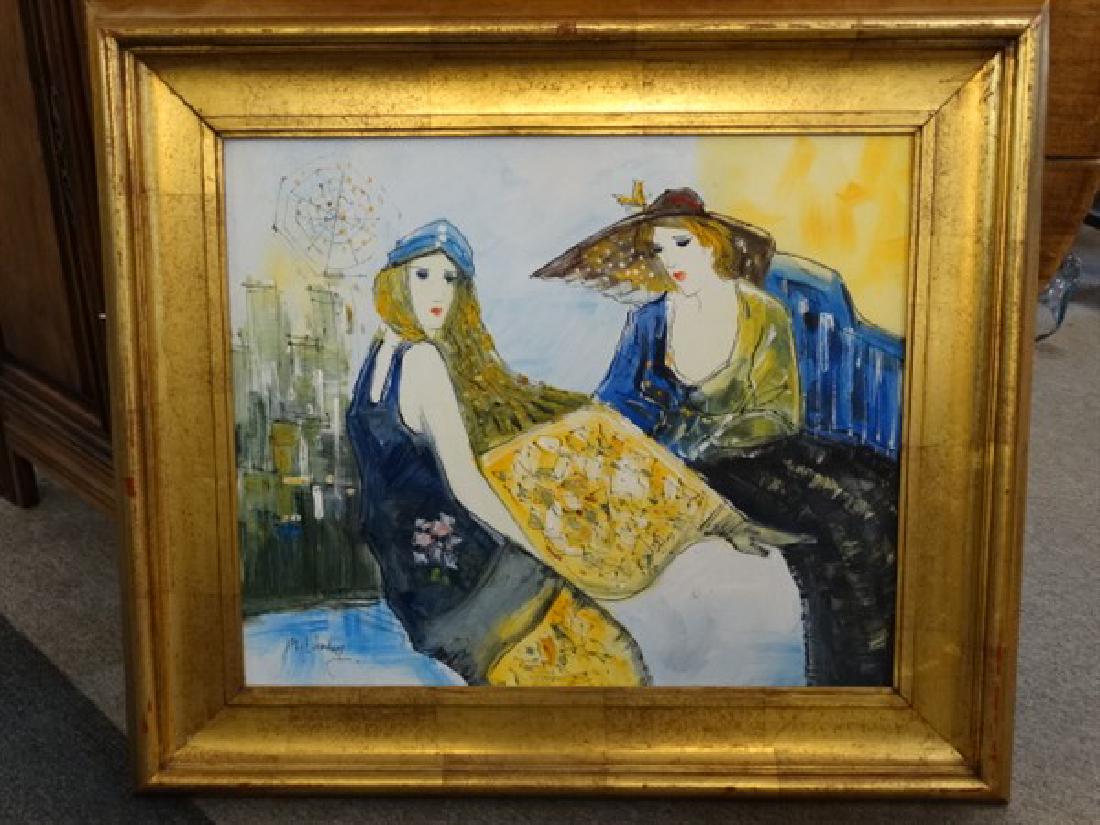 M. VARLEY - Oil on Canvas Painting