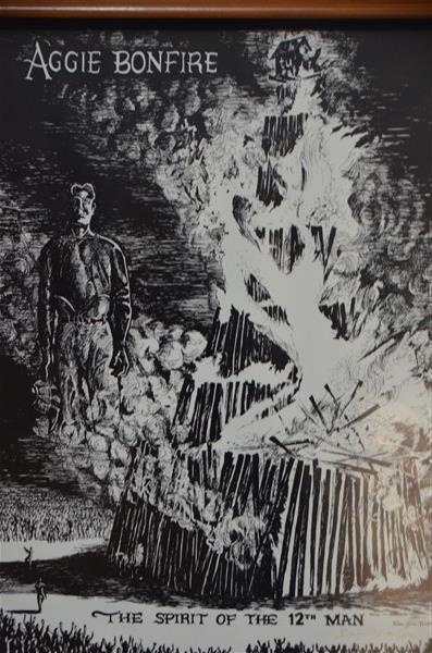 Benjamin Knox Signed Bonfire Print