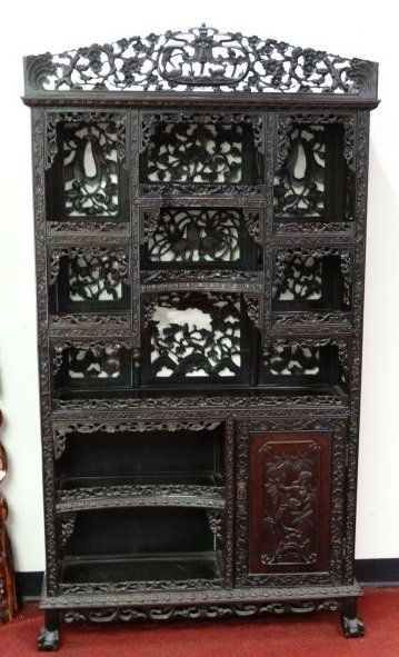 Chinese Curio Cabinet - Apr 28, 2016 | Summit Auction Galleries in TX