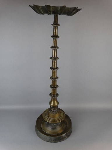 Solid Brass Temple Lamp