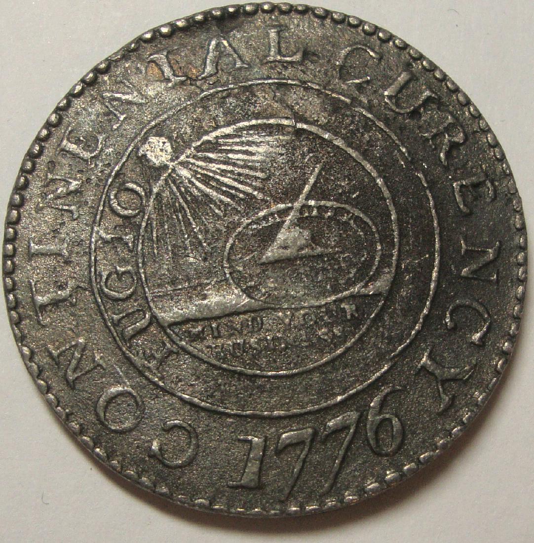1776 Continental Congress Coin COPY