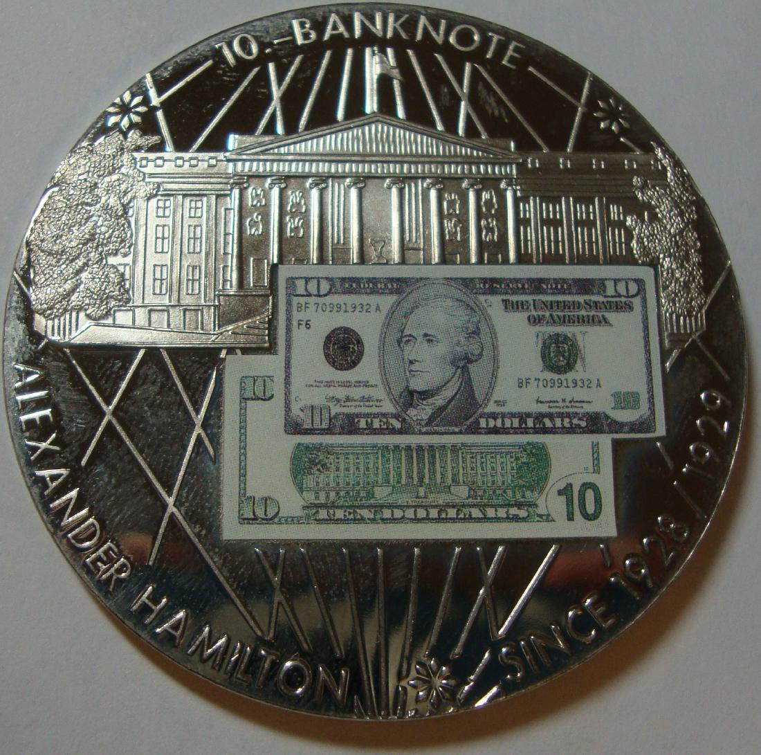 Alexander Hamilton Coin $10