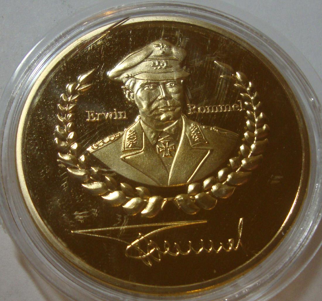 Erwin Rommel Gold Coin