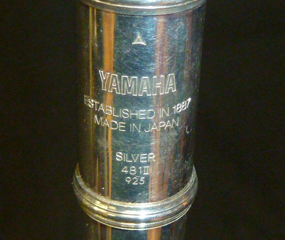 Yamaha Silver 481 Ii 925 Flute Made In Japan