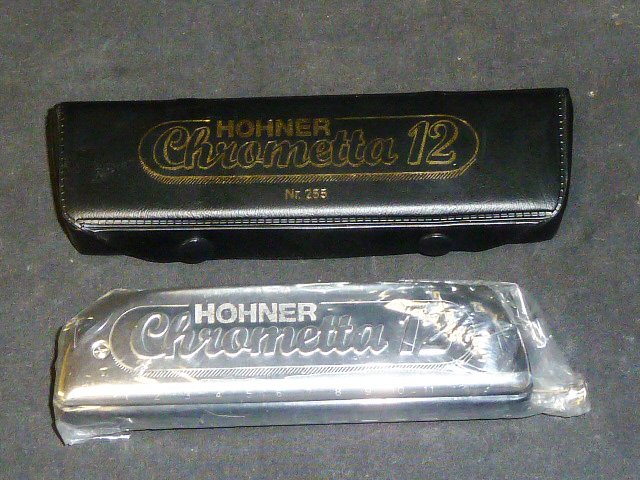 Hohner Chrometta 12 Harmonica - C Three Octave