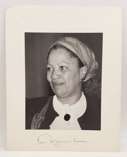 Toni Morrison: Signed Photo Portrait