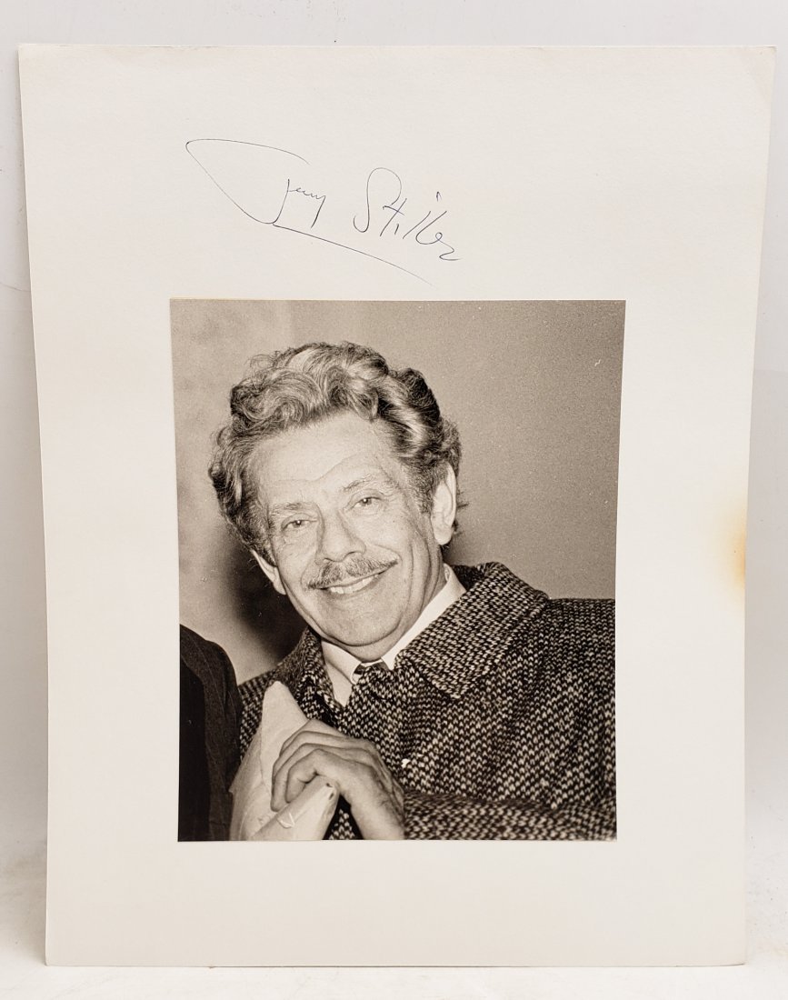For Auction: Jerry Stiller : Signed Photo Portrait (#0134) on May 22 ...