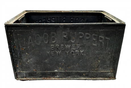 Knickerbocker Jacob Ruppert Beer Wood Crate