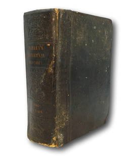 1837 Peter Parley's Universal History On The Basis Of Geography