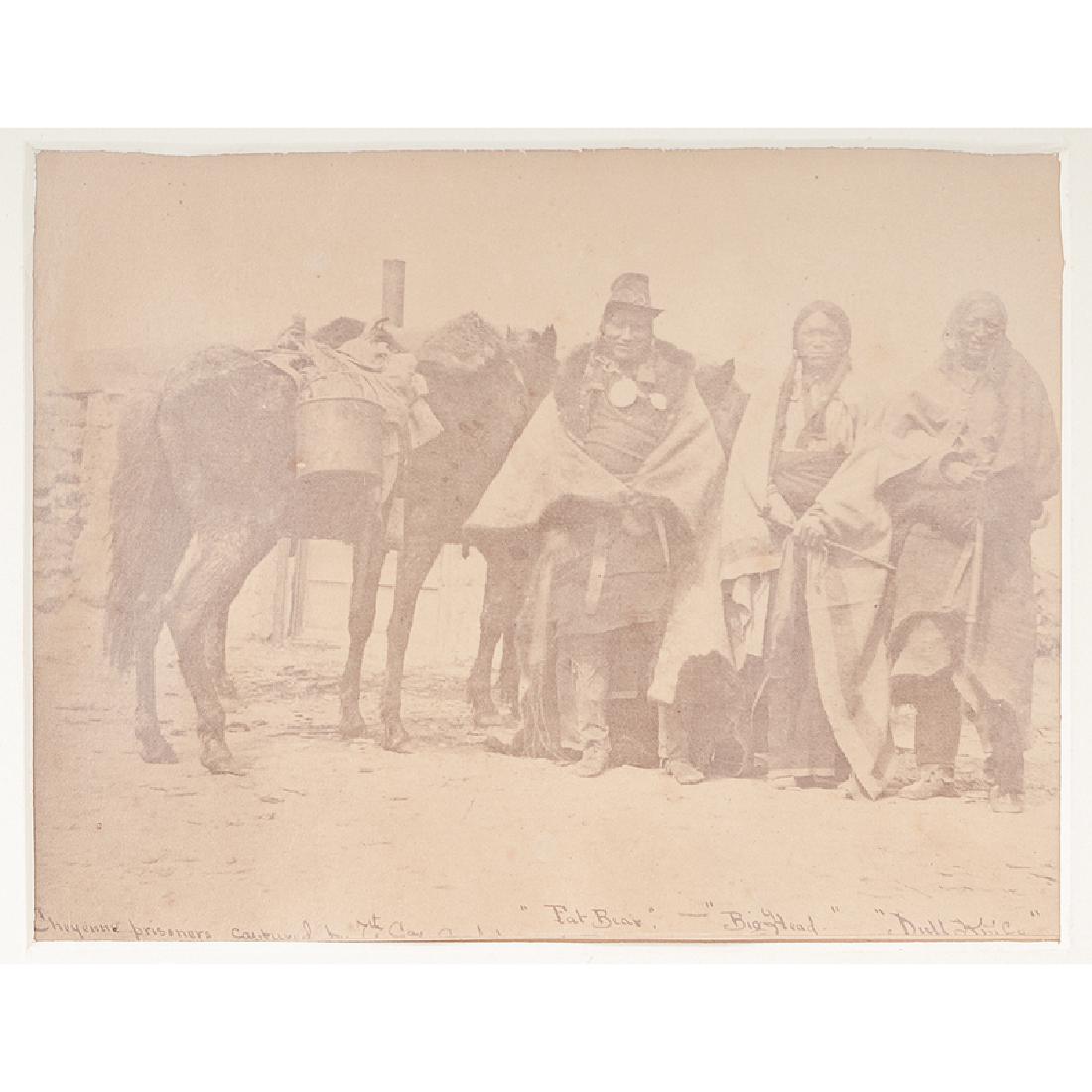 Battle of the Washita, Soule Photo of Cheyenne Chiefs