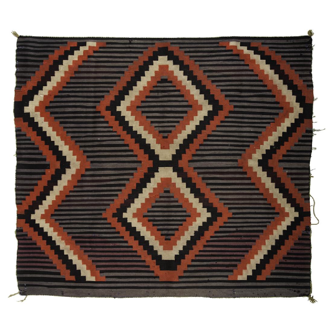 Navajo Germantown Moki-style Weaving / Rug, From the