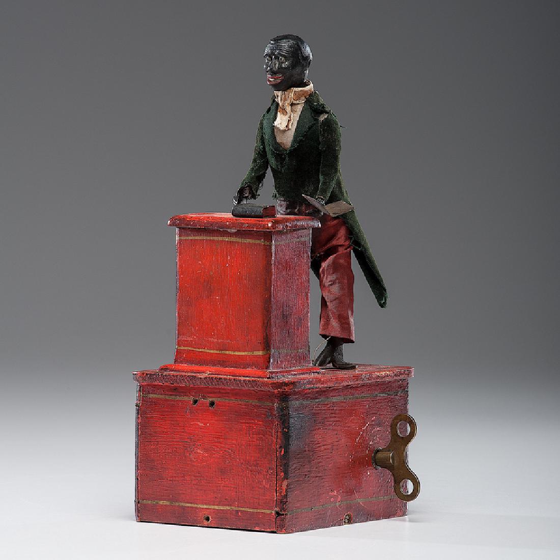 Ives Preacher At The Pulpit Clockwork Toy