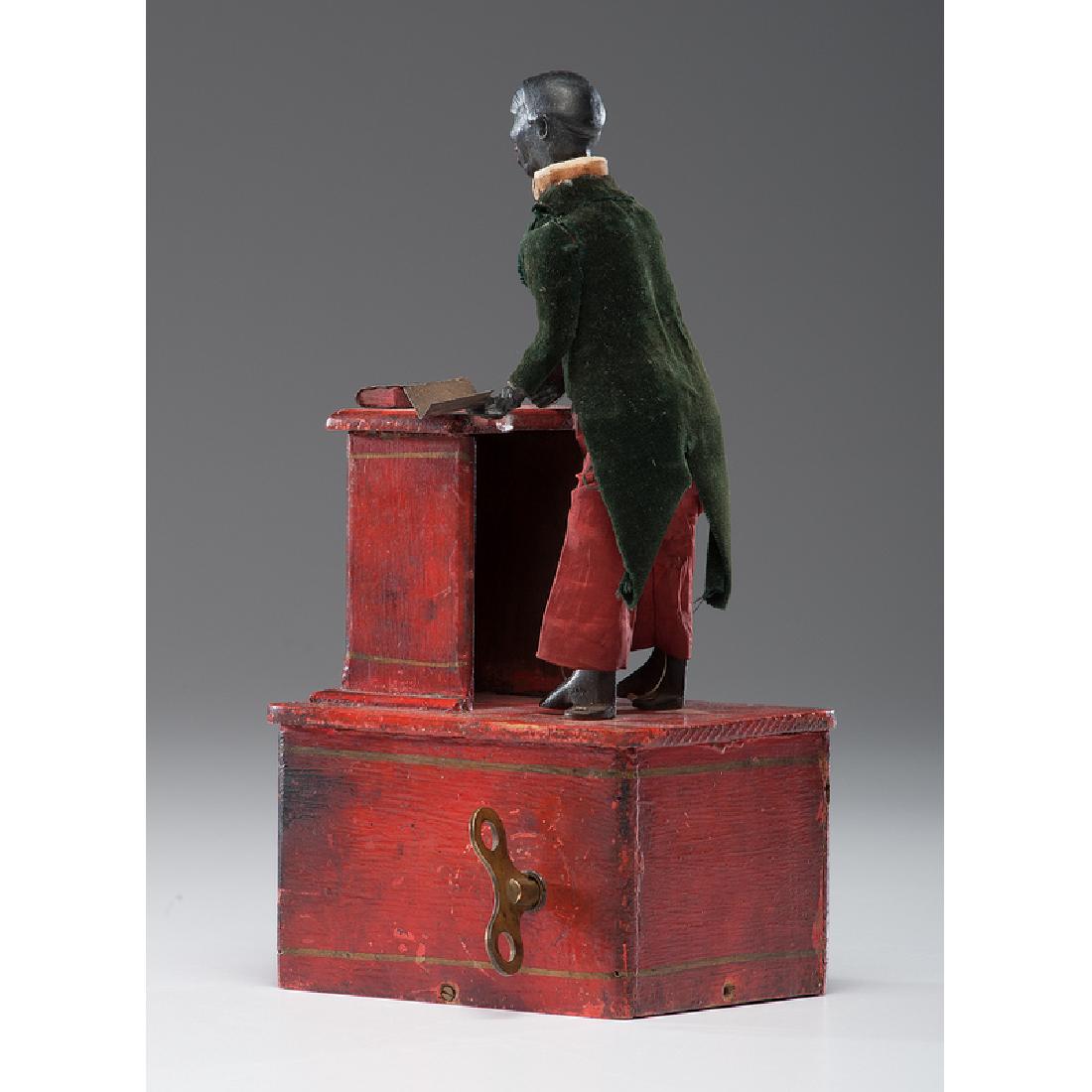 Ives Preacher At The Pulpit Clockwork Toy