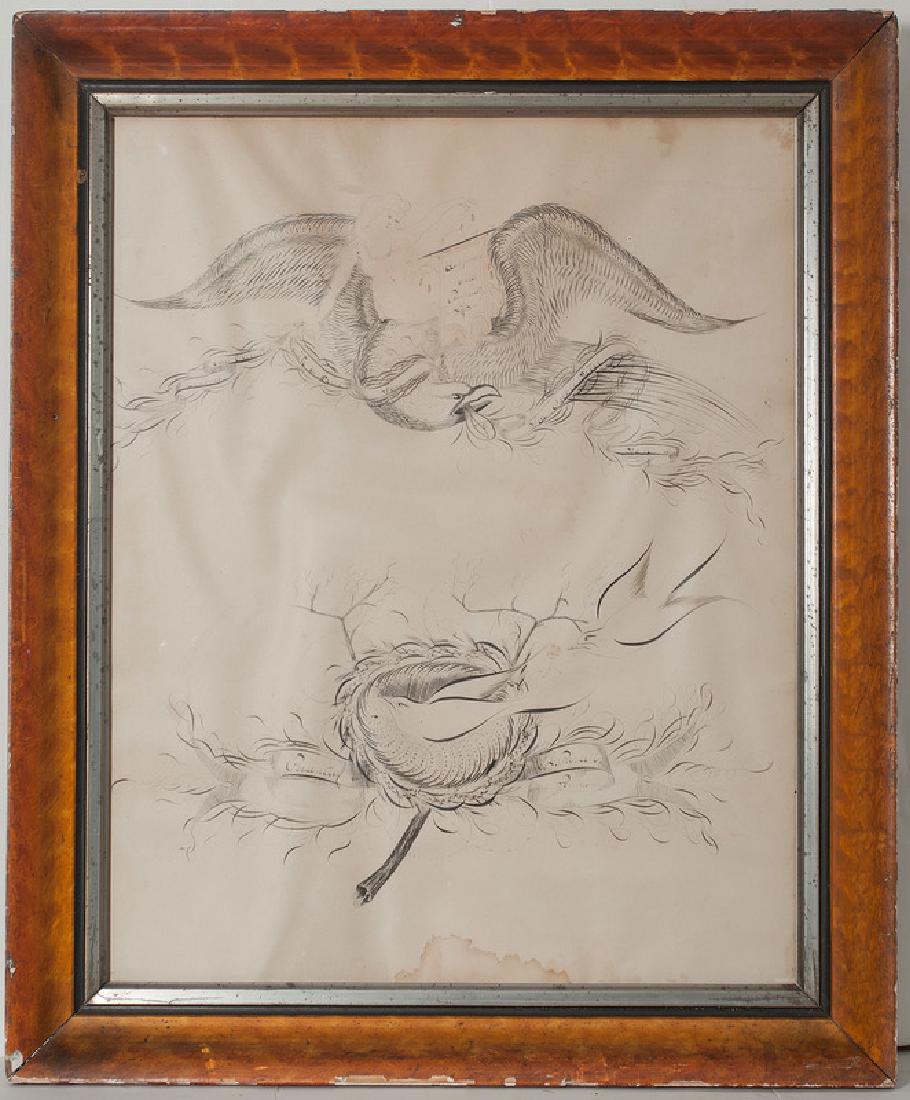 Presentation Calligraphy with Eagle