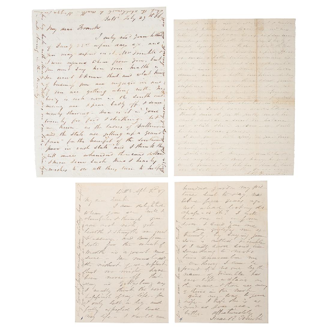 Confederate General Isaac R. Trimble Archive, Incl. ALS